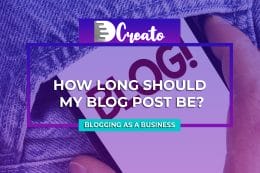 How Long Should My Blog Post Be Aslam ai
