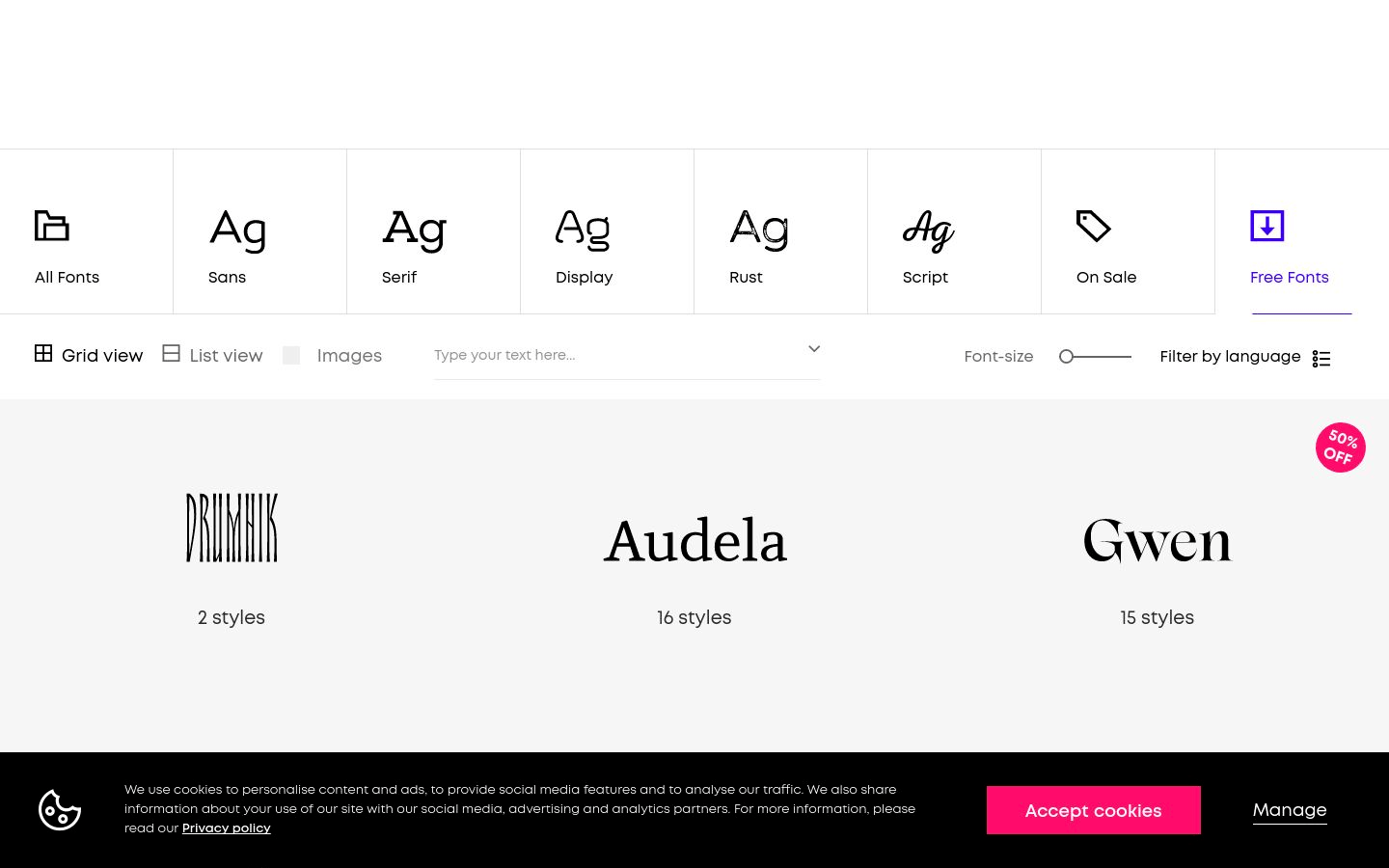 FontFabric - Aslam.ai