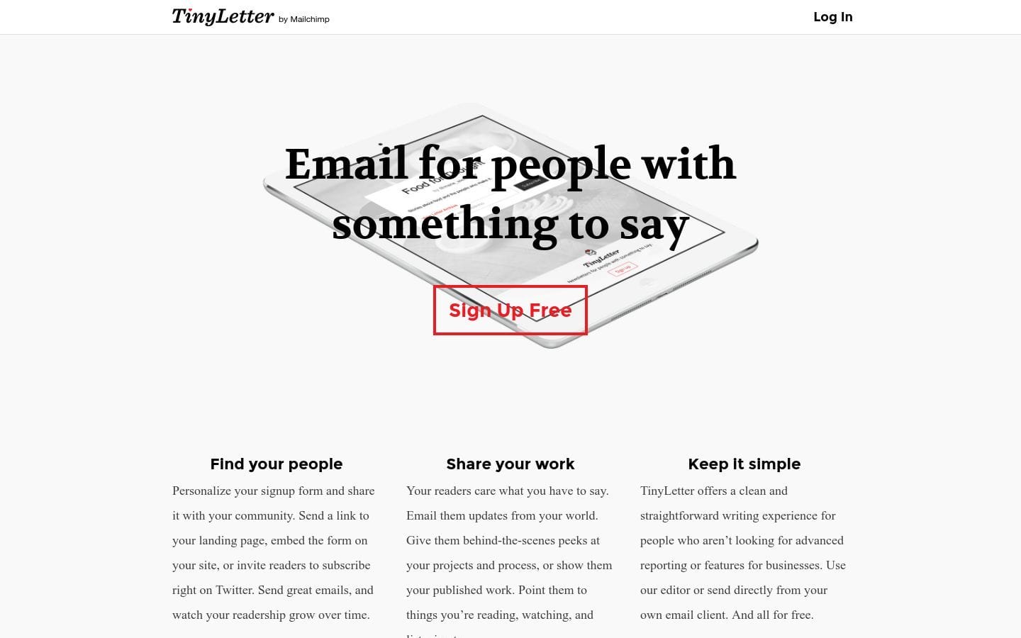 Tinyletter - Aslam.ai